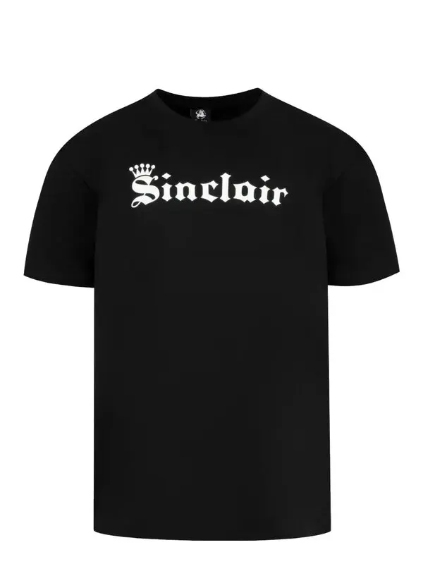 SINCLAIR Old English T-shirt - Black