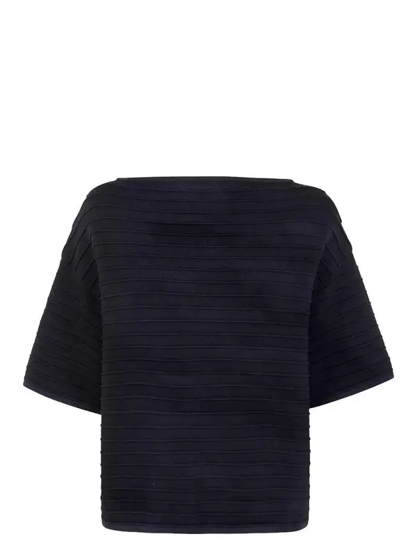 Liviana Conti Jersey T-shirt - Black