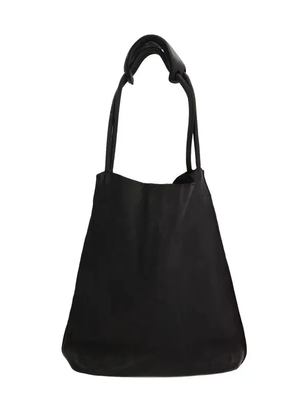 Guidi Leather Shoulder Bag - Black
