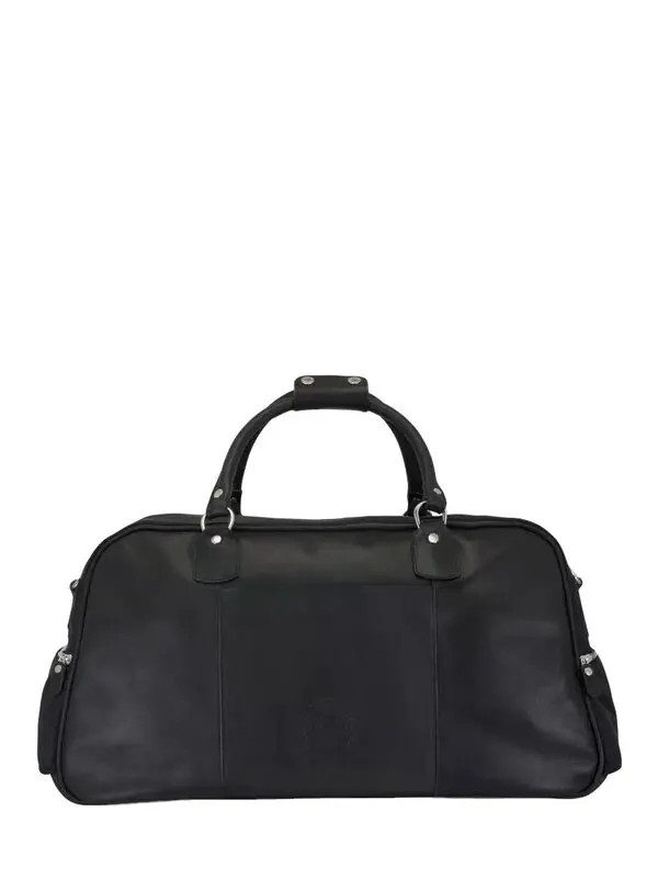 Ghurka Leather Holdall - Black