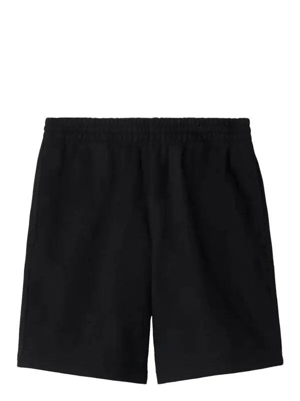 Burberry Cross Stitch Ekd Shorts - Black