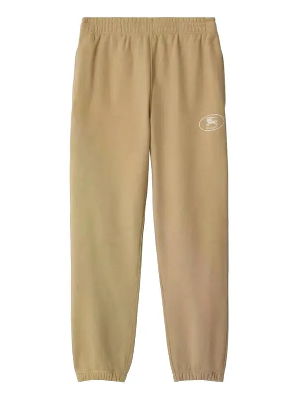 Burberry Cotton Track Pants - Neutrals