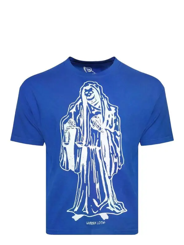 WARREN LOTAS Scales Of Justice T-shirt - Blue