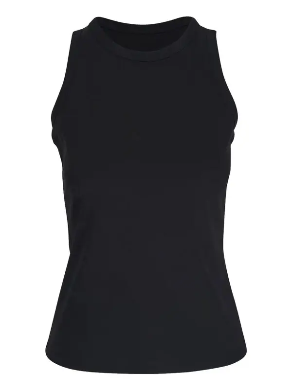 Lafayette 148 New York Jersey Tank Top - Black