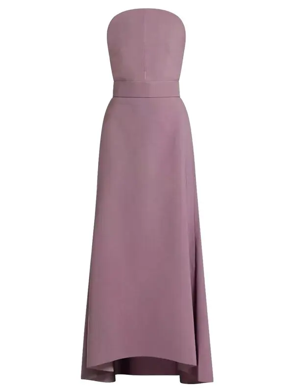 Solace London Ember Strapless Dress - Purple