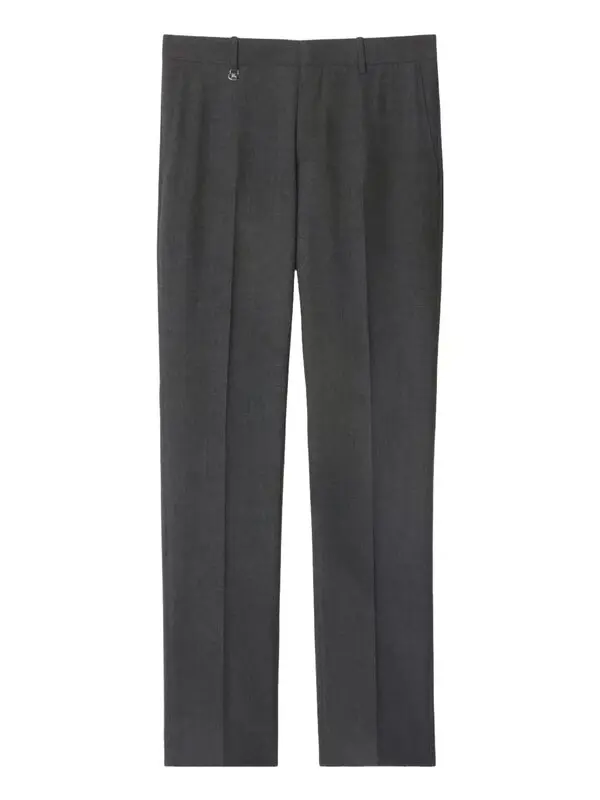 Burberry Wool Trousers - Grey