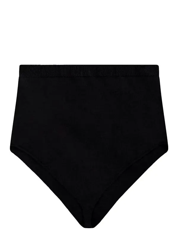 LANEUS High-waisted Shorts - Black