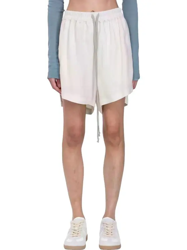 Rick Owens Drawstring Shorts - White