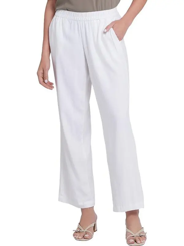 NYDJ Relaxed Drawstring Pants - White