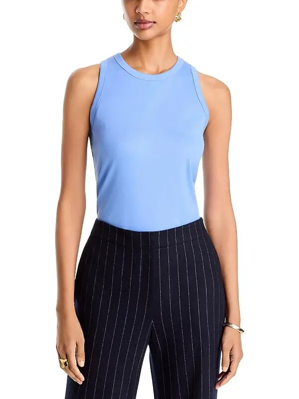 Lafayette 148 New York Tank Top - Blue Hydrangea