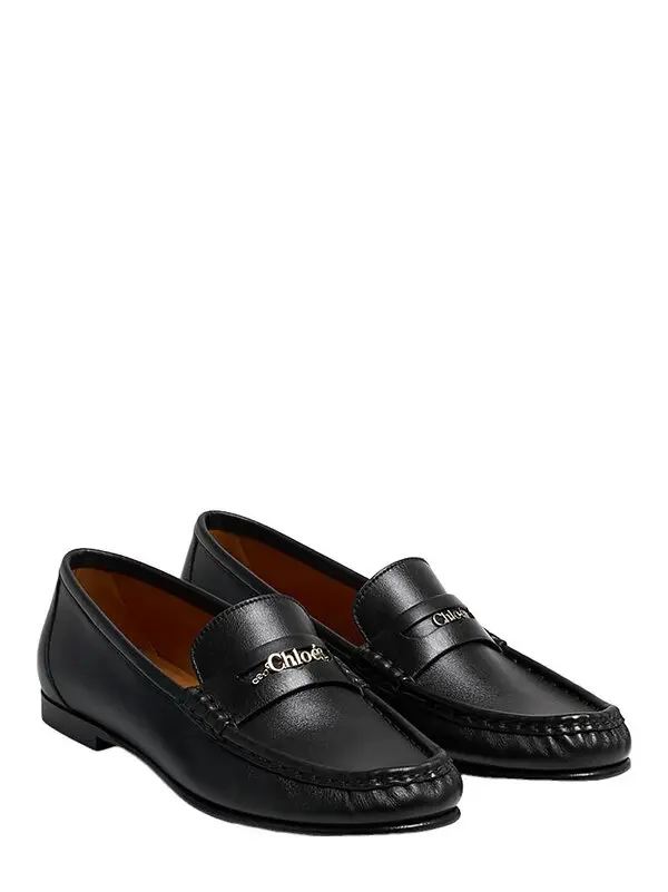Chloé Loafer Flats - Black