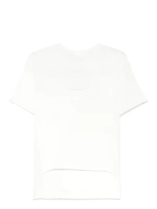 Issey Miyake Knitted T-shirt - White