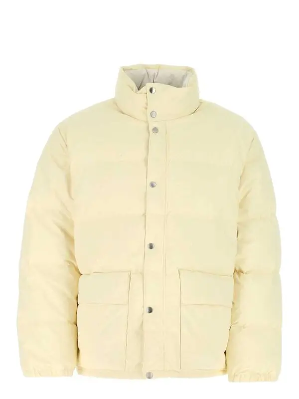 JIL SANDER Quilted Down Jacket - Yellow