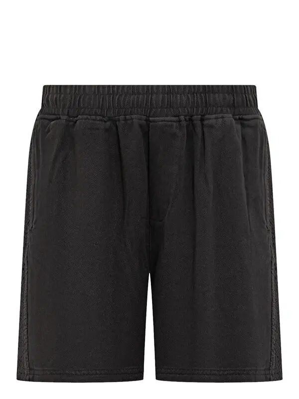 REPRESENT Knitted Panel Short Pants - Black