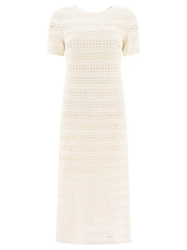 SANDBEIGE Midi Dress - White