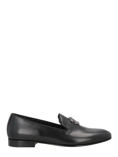 Roberto Cavalli Leather Loafers - Black