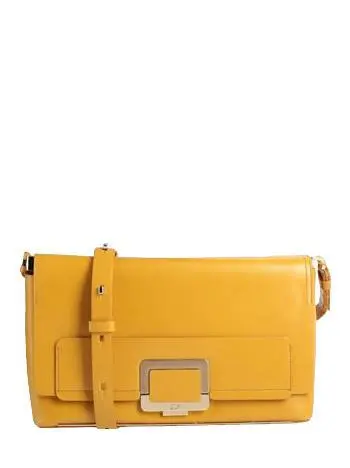 ROGER VIVIER Cross-body Bag With Appliqués - Yellow