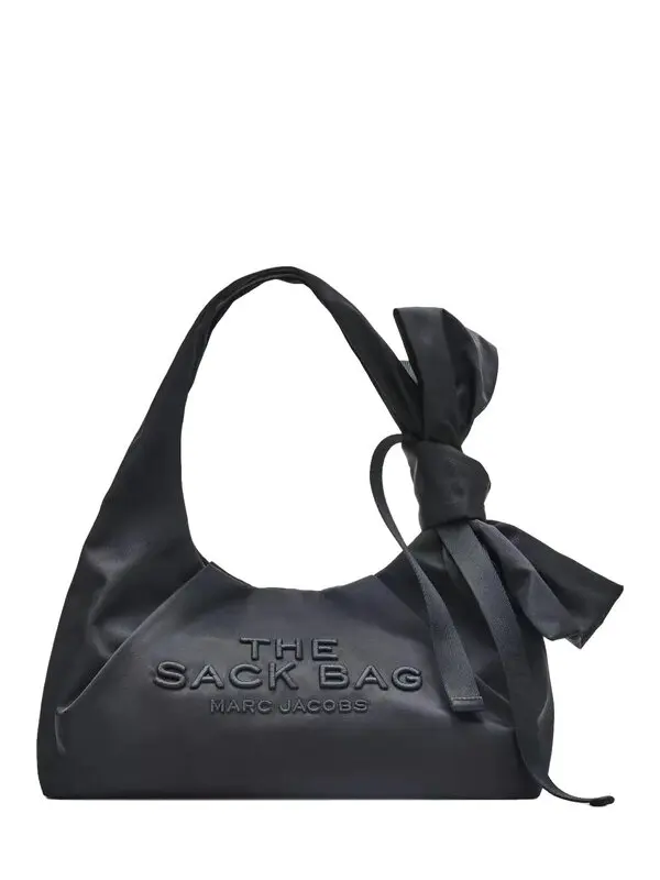 Marc Jacobs Bow Nylon Sack Bag - Black