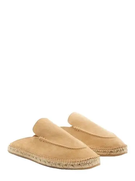 SCAROSSO Manuel Suede Espadrilles - Beige - Suede