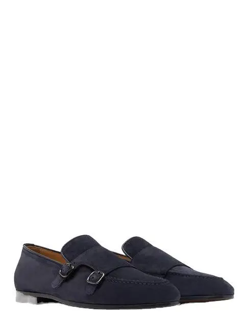SCAROSSO Ernesto Loafers - Blue - Suede