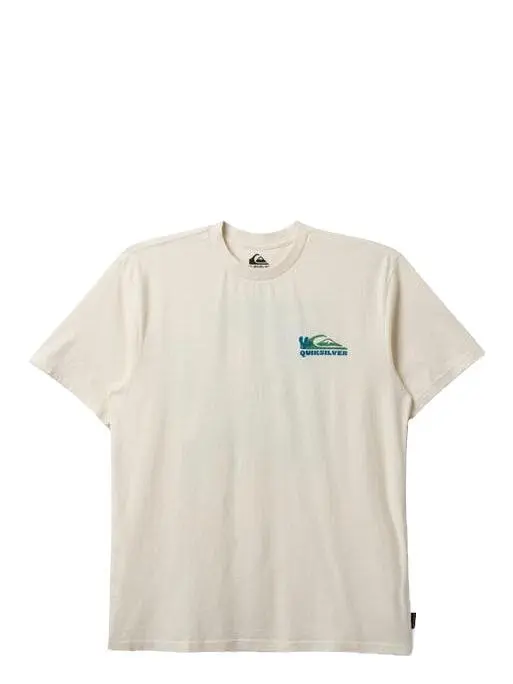 Quiksilver Everyday Paradise Cotton Graphic T-shirt - Tofu