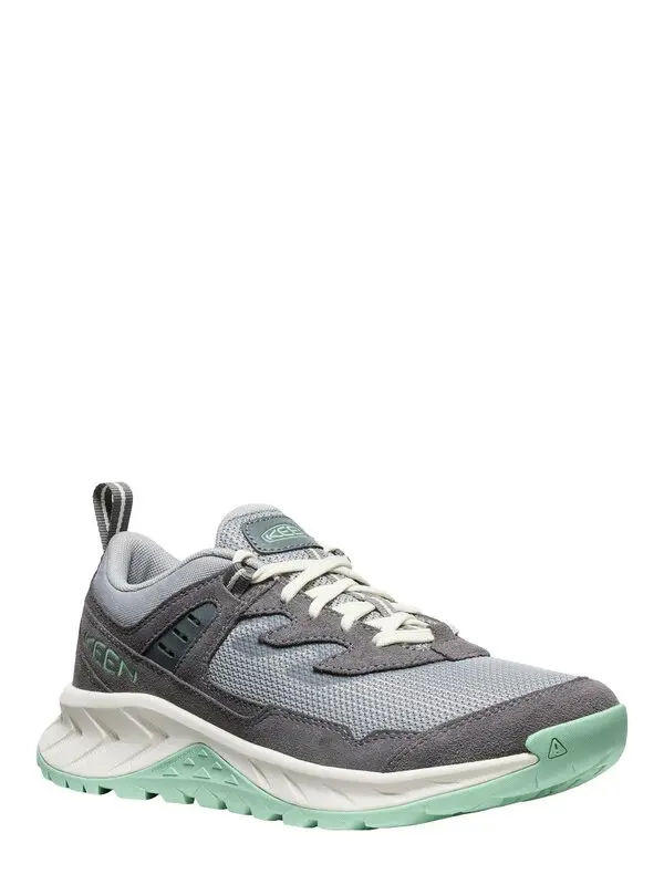 Keen Hightrail Vent Hiking Sneaker - Steel Grey/ Lichen