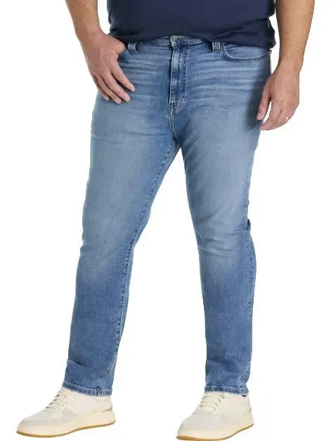 Joe's Jeans Big & Tall Abraham Straight-fit Jeans - Med Wash
