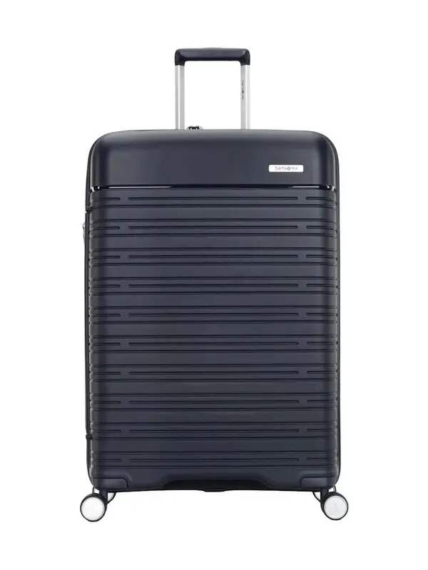 SAMSONITE Elevation Plus Large Checked Spinner Luggage - Midnight Blue