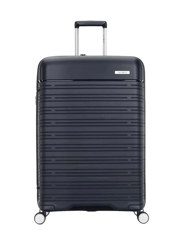 SAMSONITE Elevation Plus Large Checked Spinner Luggage - Midnight Blue