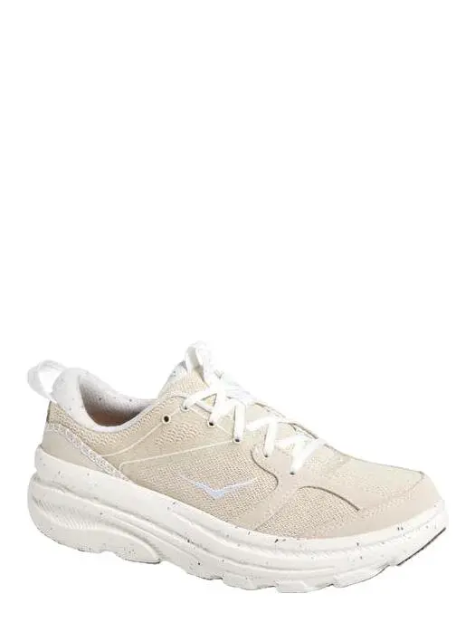 HOKA Bondi B 3 Bp Sneaker - Frost / Pepper