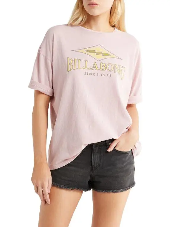 BILLABONG Since '73 Logo Graphic T-shirt - Haze