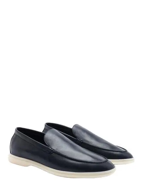 SCAROSSO Ludovico Loafers - Blue - Calf