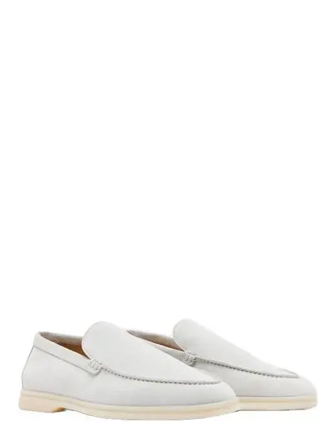 SCAROSSO Ludovico Loafers - Ice - Suede