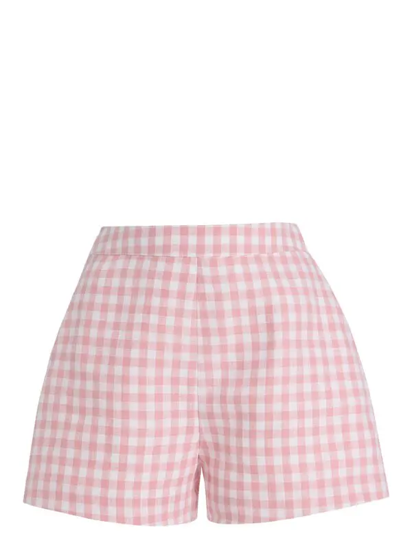 Posse Riviera Perri Linen Shorts - Pink