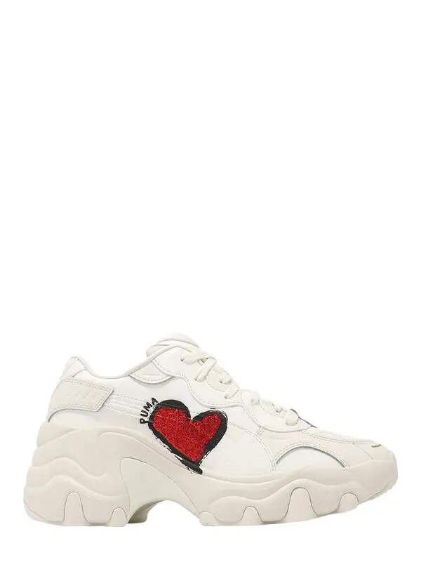 PUMA Pulsar Wedge Sneakers - Cream