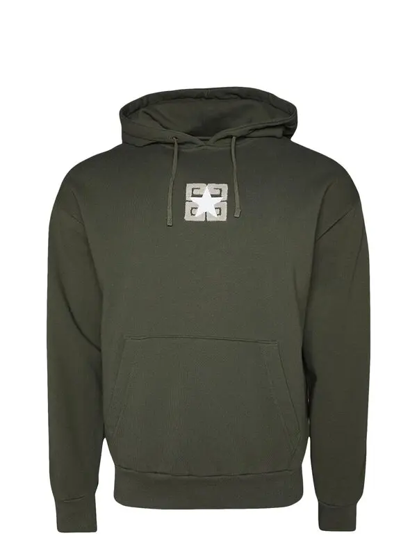 Givenchy Boxy Fit Hoodie - Green
