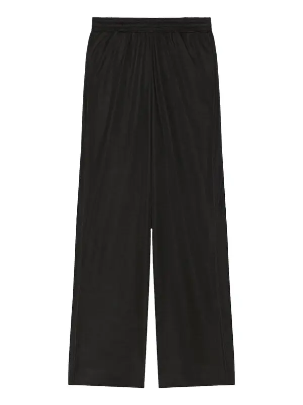 Givenchy Wide Leg Fluid Pants - Black