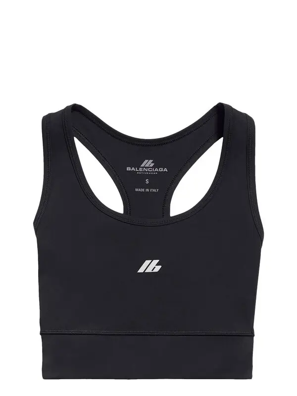 Balenciaga Sports Bra - Black