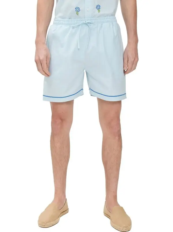 Fanm Mon Salim Drawstring Shorts - Light Blue