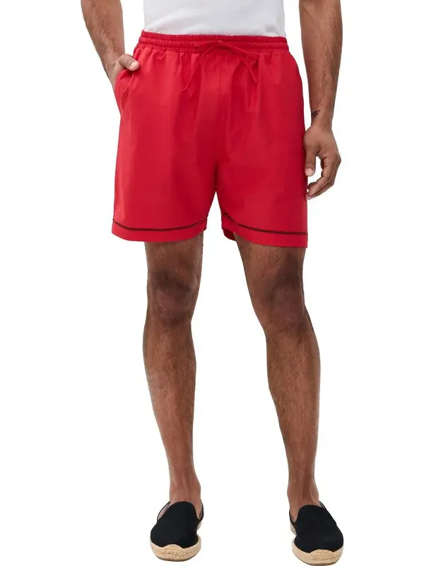 Fanm Mon Salim Drawstring Shorts - Red