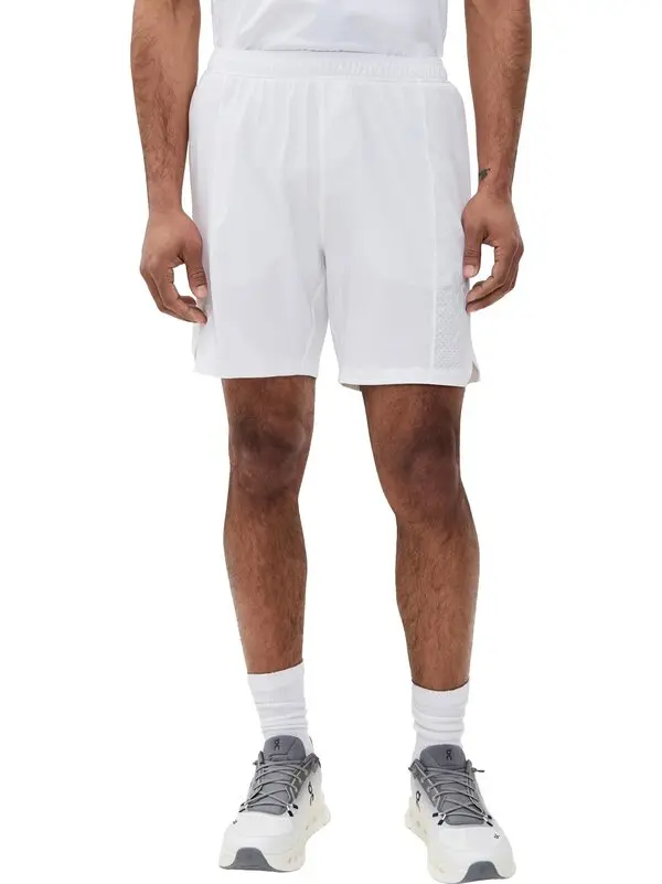 RHONE Backspin 7 Lined Shorts - White
