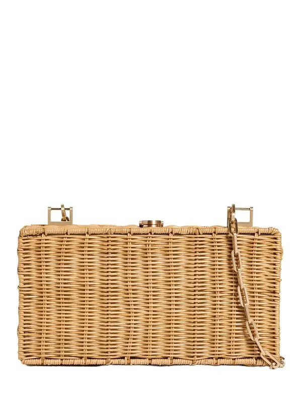 Cult Gaia The Backgammon Clutch - Natural