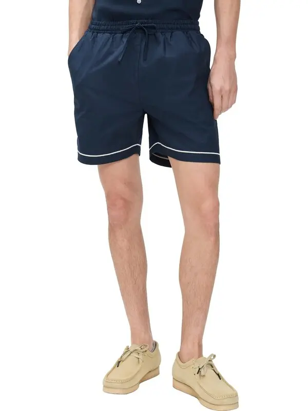 Fanm Mon Salim Drawstring Shorts - Navy