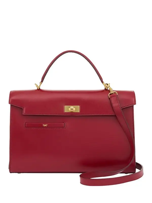 ANYA HINDMARCH Mortimer Top Handle Bag - Vampire