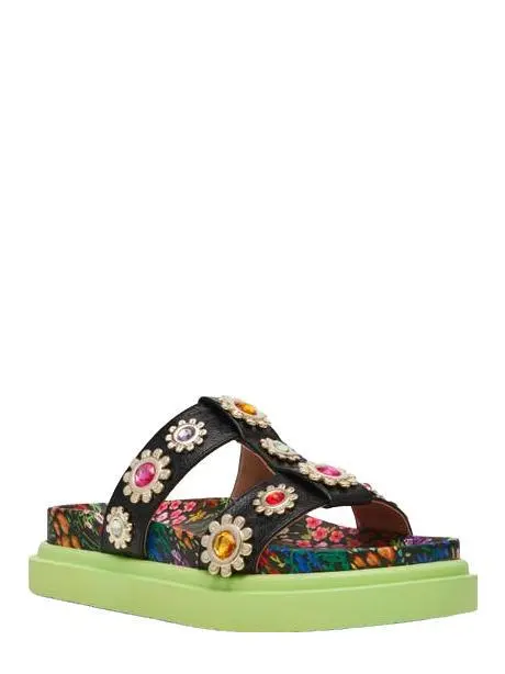 Betsey Johnson Madoxx Embellished Strap Sandal - Ditsy Floral