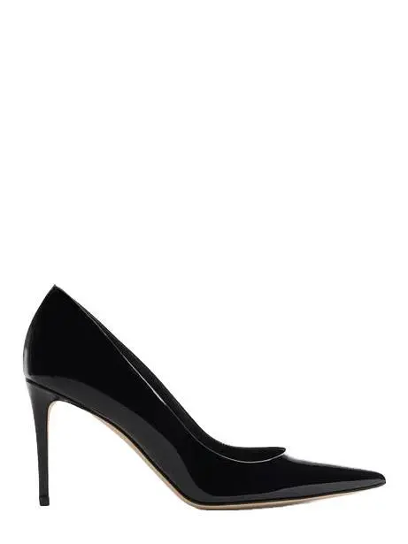 SCAROSSO Gigi Pumps - Black - Patent