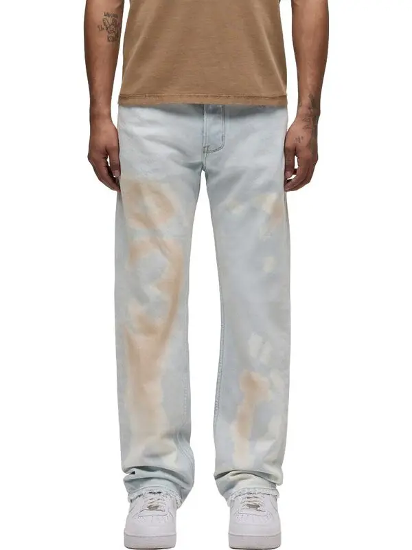 Hudson Jeans Wes Classic Straight Leg Jeans - Bleached Cloud