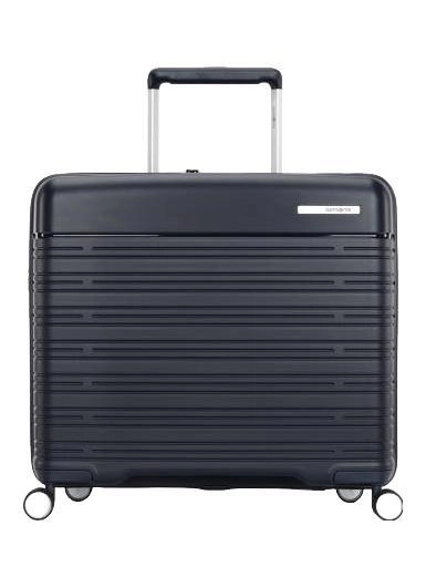 SAMSONITE Elevation Plus Medium Checked Glider Luggage - Midnight Blue