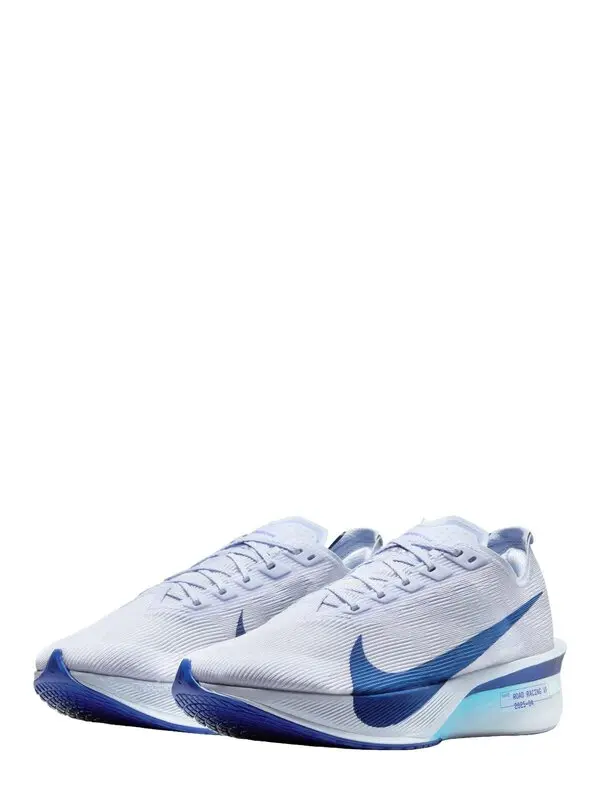 Nike Vaporfly 4 Racing Shoe - Ghost/ Blue/ Persian Violet