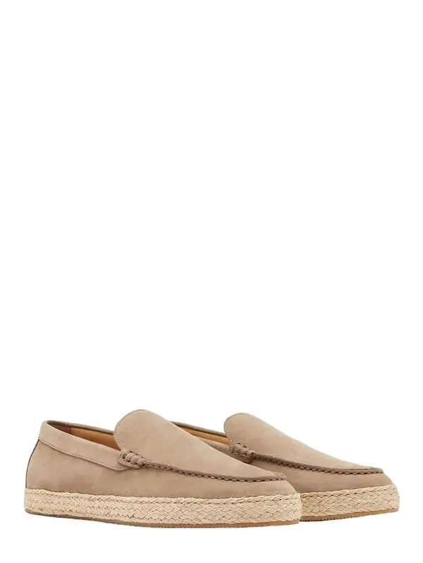 SCAROSSO Lino Espadrilles - Taupe - Nubuck